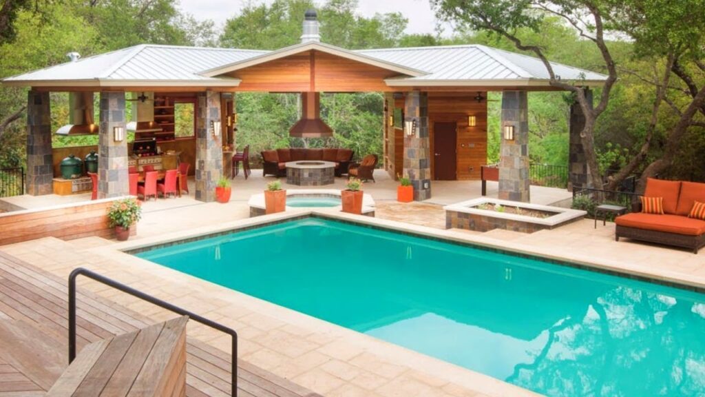 Aménagement d’un pool house contemporain : conseils • My Little Bazar